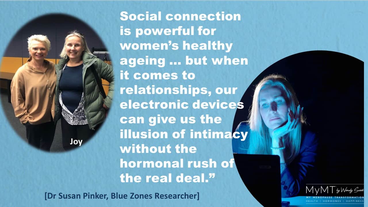 Why social connection matters to your health as you age. - My Menopause ...