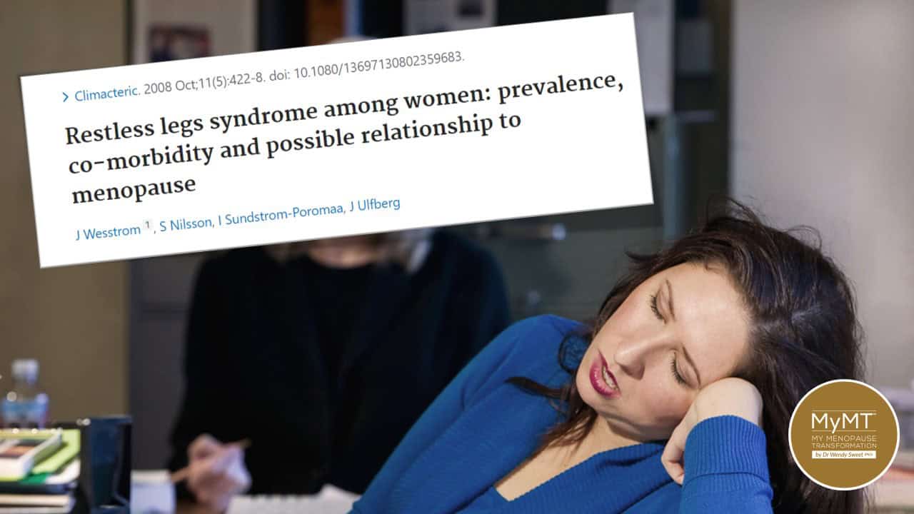 Restless Legs Perimenopause | Restless Legs Menopause